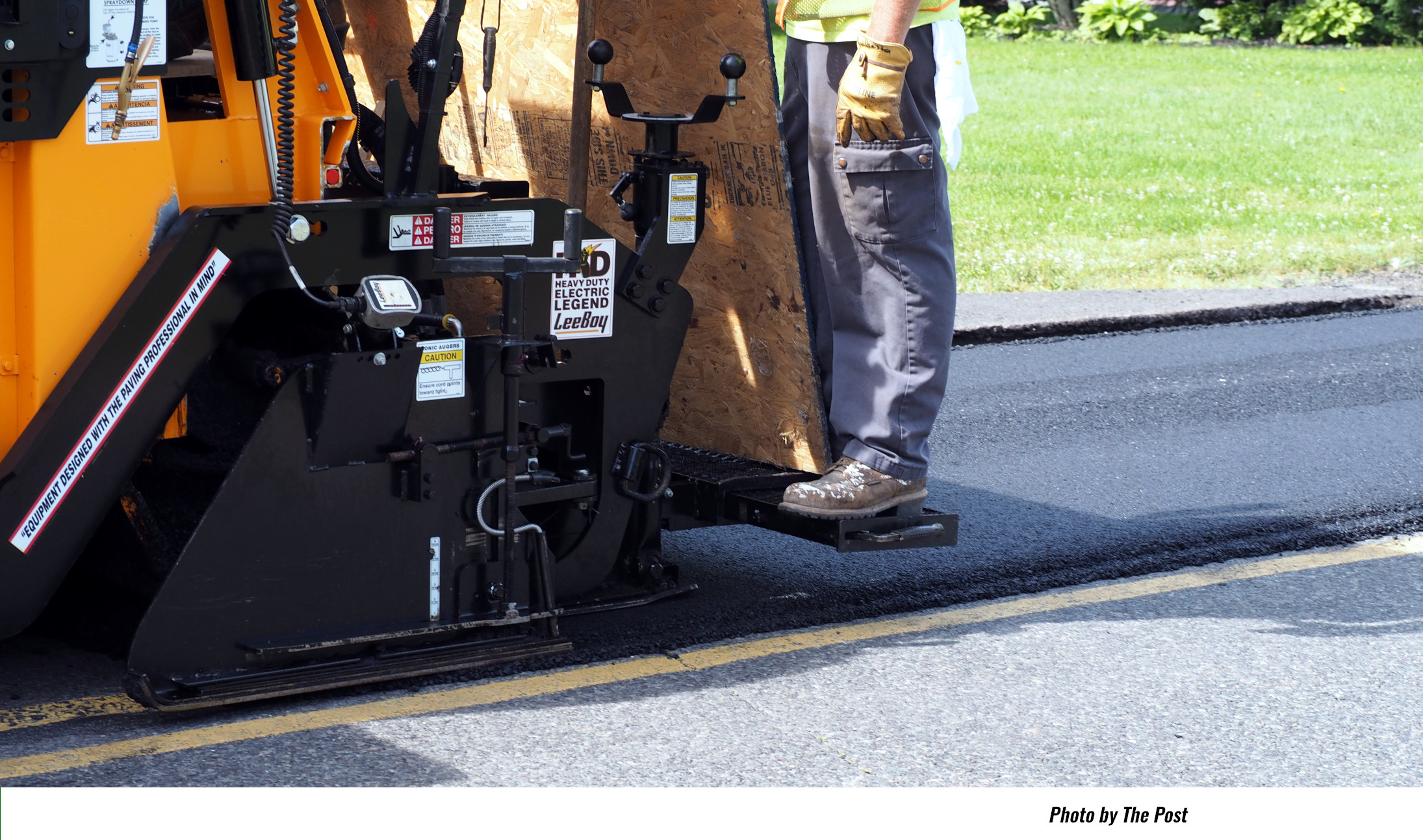 Resurfacing Lane Shift Continues in Lower Salford