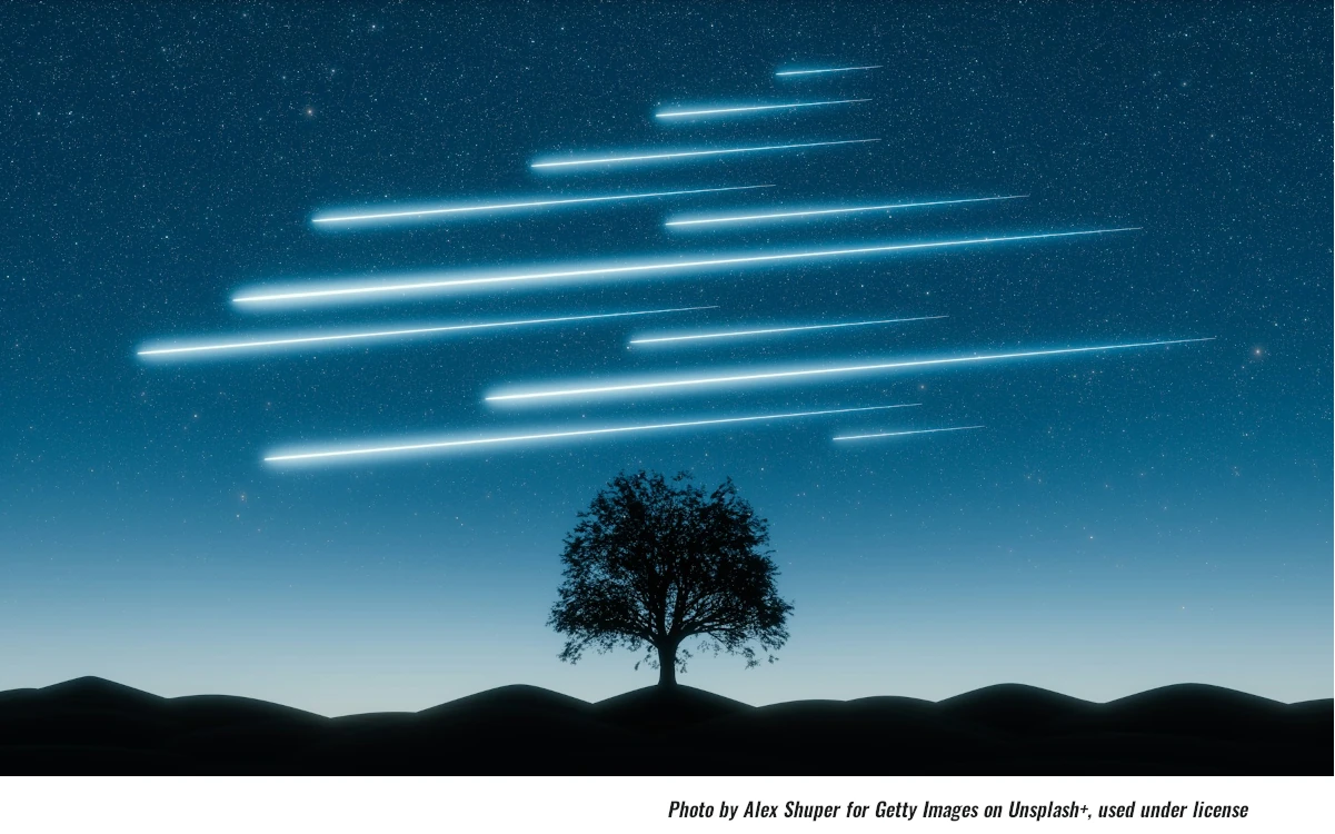 Meteor Shower Ahead: Celestial Show Due Monday, Tuesday
