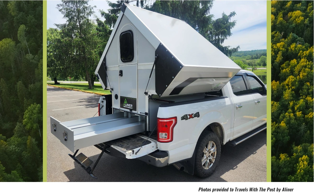 ‘Switchback’ A Traveling Pod for One, in Your Pick-Up