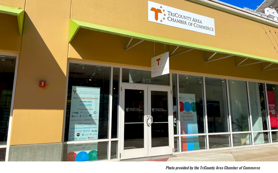 Chamber Opens Offices at Outlets; Fromm Names New Manager